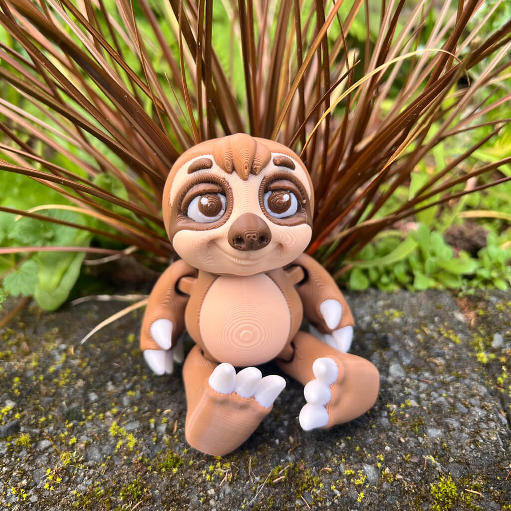 Baby Sloth - 3D Print Genie